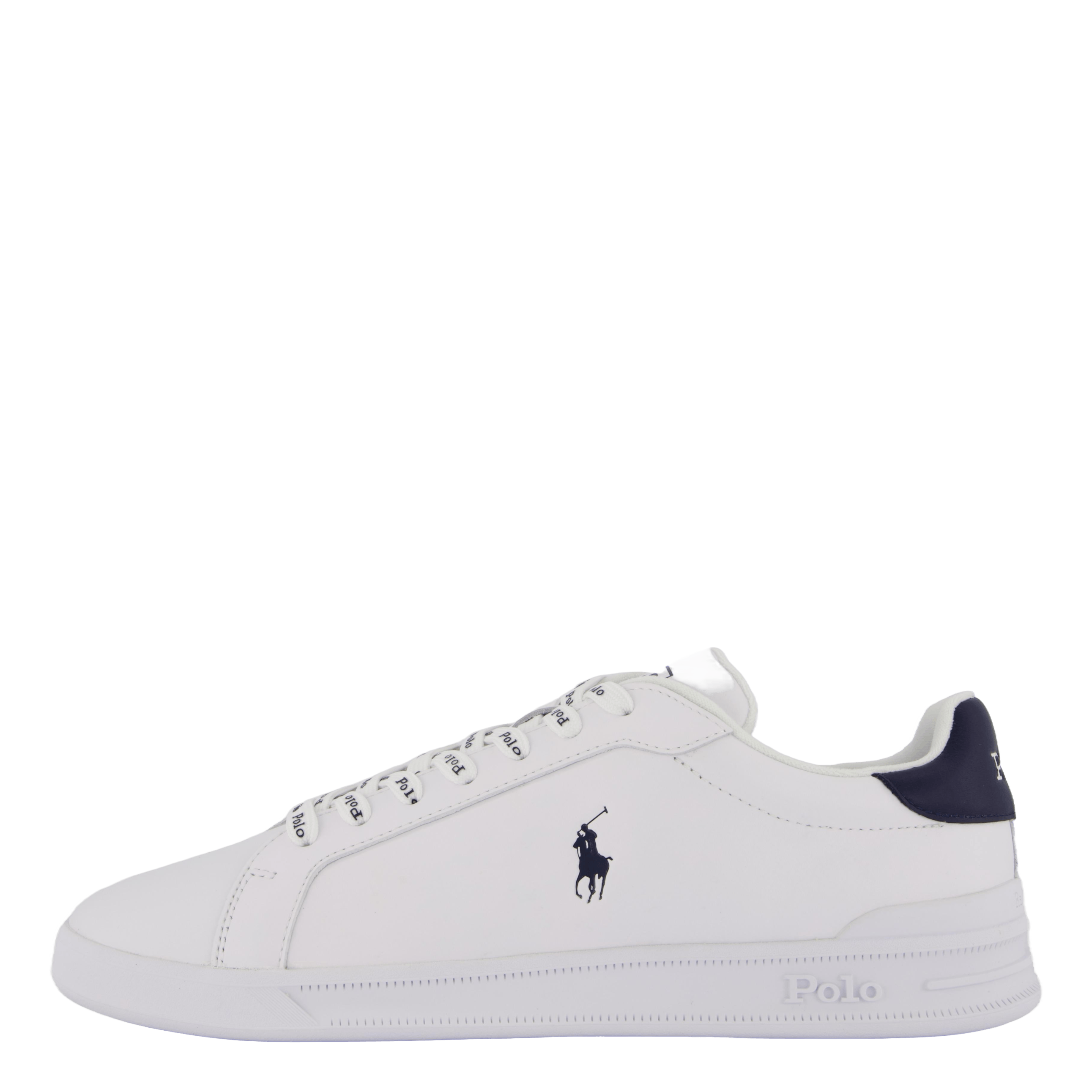 Polo Ralph Lauren Heritage Court II Leather Sneaker White / Newport ...