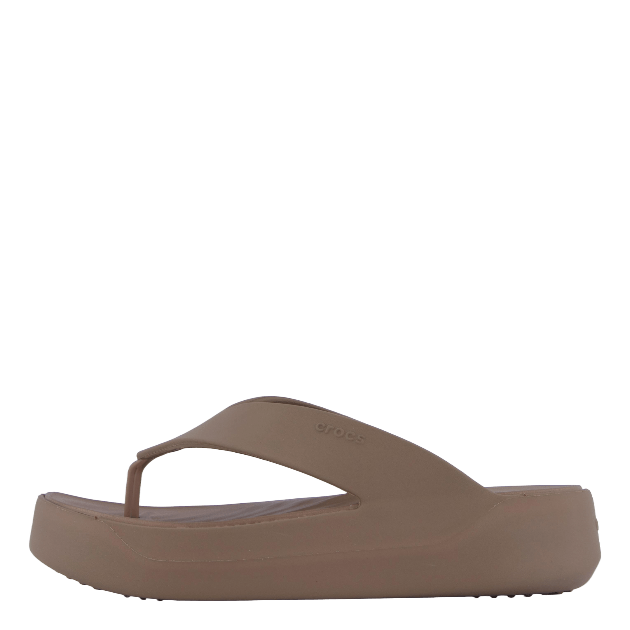 Crocs Getaway Platform Flip Lte Latte – Heppo.com