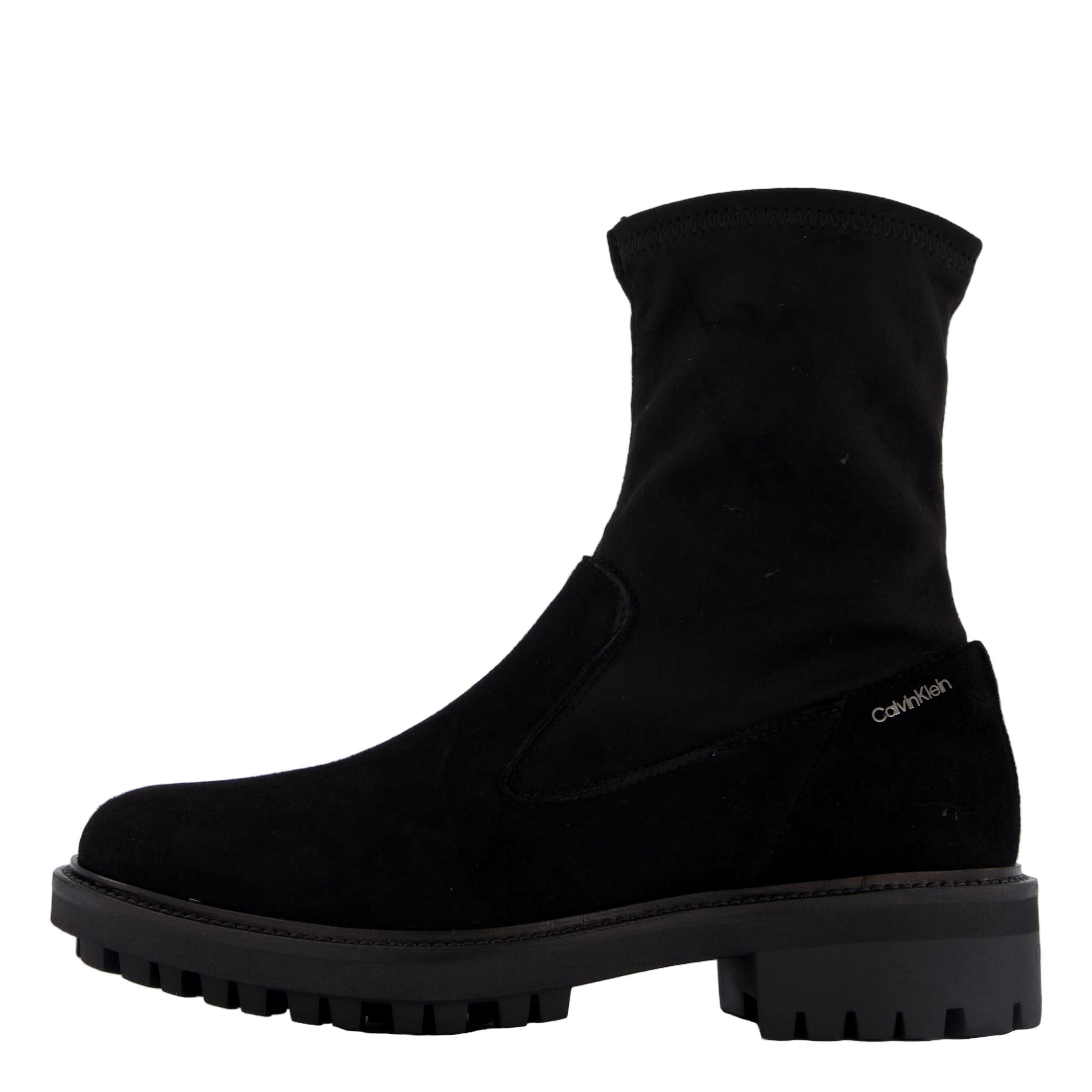Calvin Klein Flat Sock Boot Sue Mix Ck Black – Heppo.com