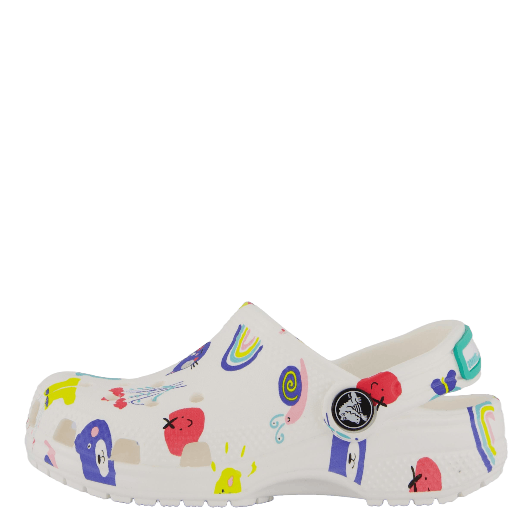 Crocs Classic Doodle Print Clog T White/multi – Heppo.com