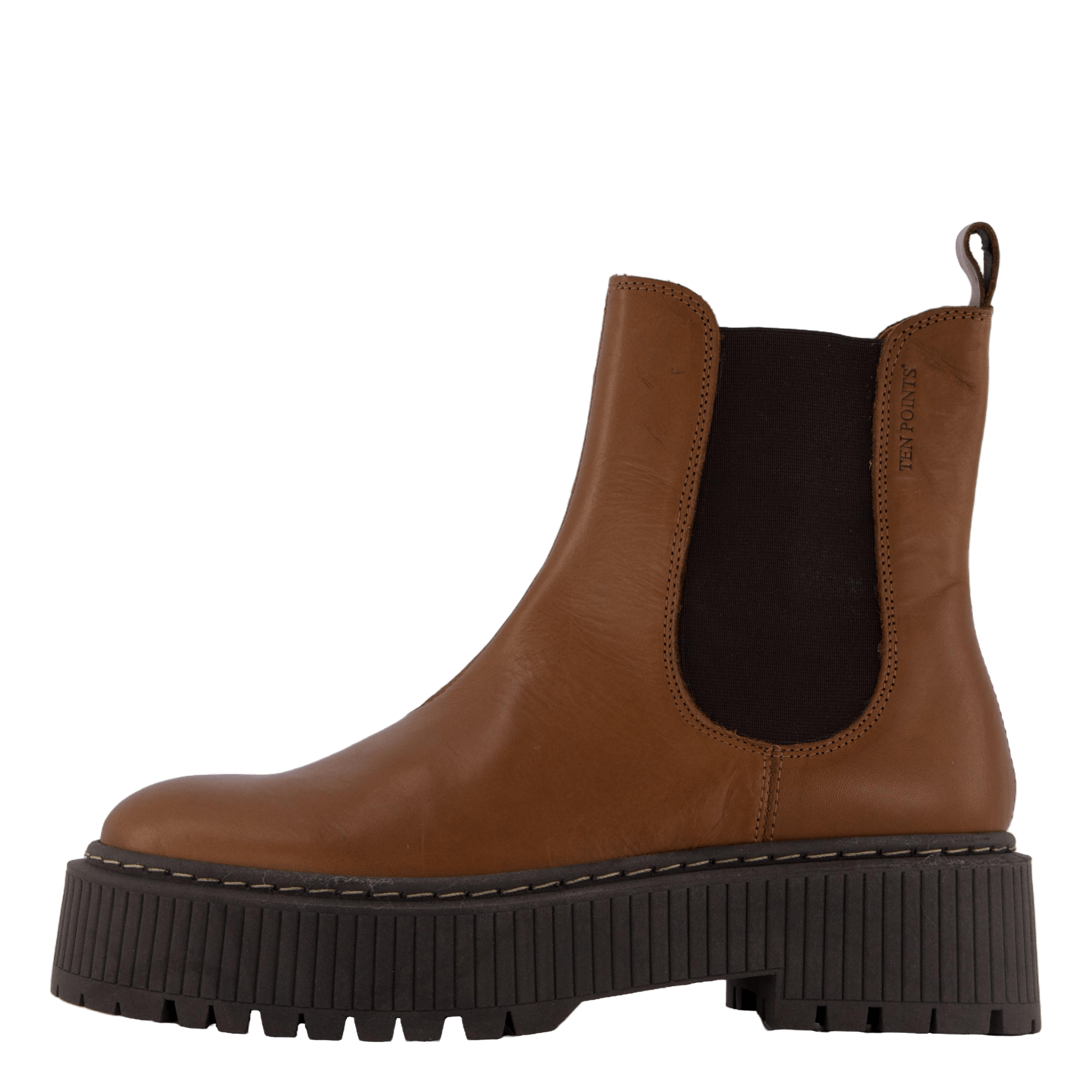 Ten Points Alina Chelsea Boots Brown – Heppo.com