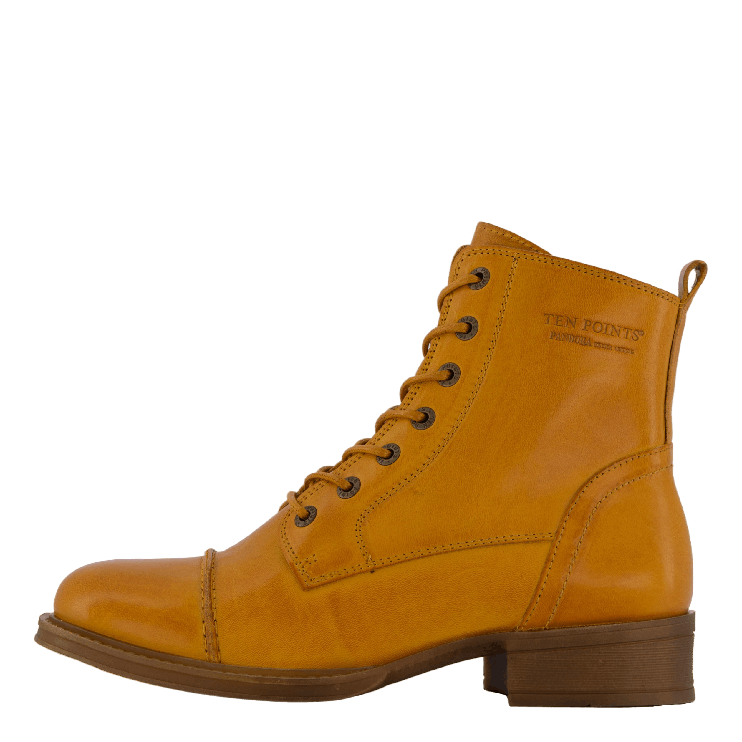 Ten Points Pandora Laced Boots Yolk Mustard – Heppo.com