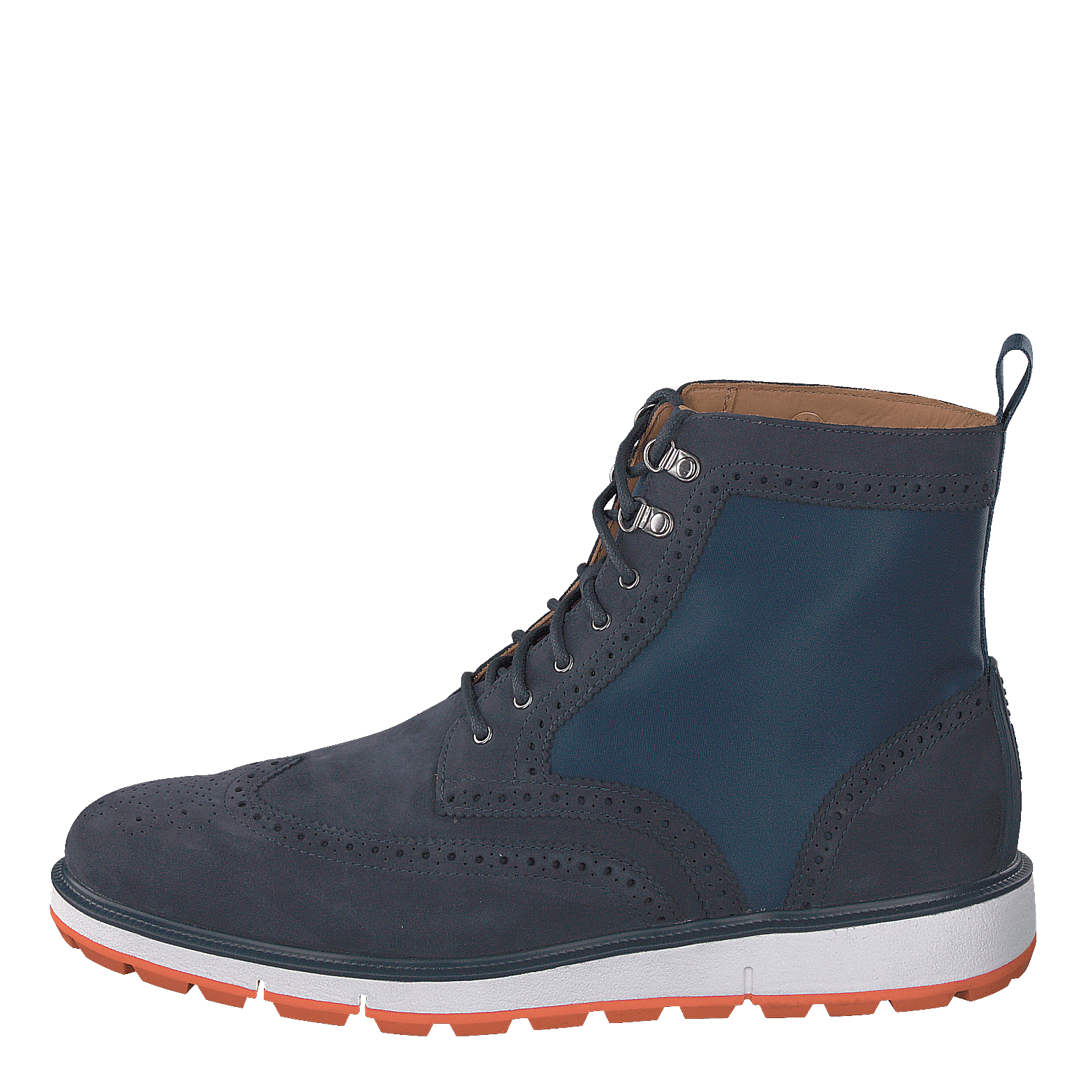 Swims Motion Wing Tip Boot Navy/orange – Heppo.com