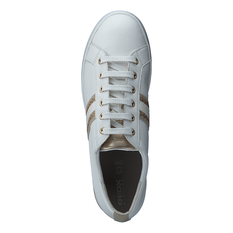 Geox D Jaysen White/rose Gold – Heppo.com